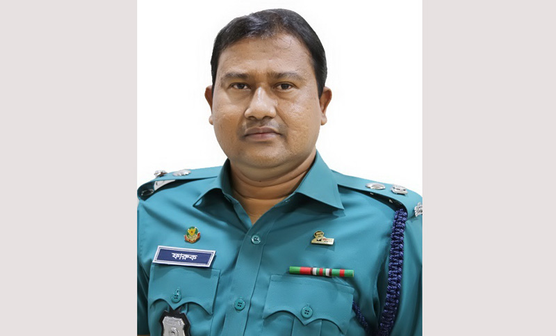 ডিএমপির মিডিয়ার নতুন ডিসি ফারুক হোসেন