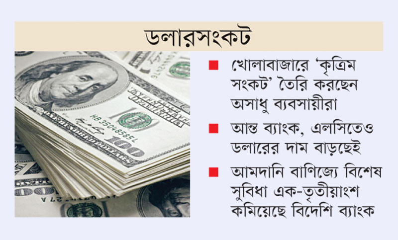 ডলারের বিপরীতে টাকার আরো দরপতন, বাড়ছে সংকট
