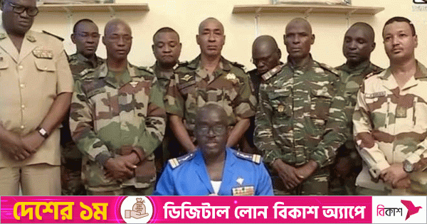 নাইজারে সামরিক অভ্যুত্থানের ঘোষণা